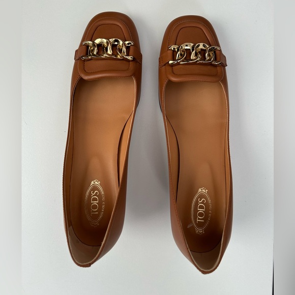Tod's | Shoes | Tods Pumps In Brown Leather | Poshmark